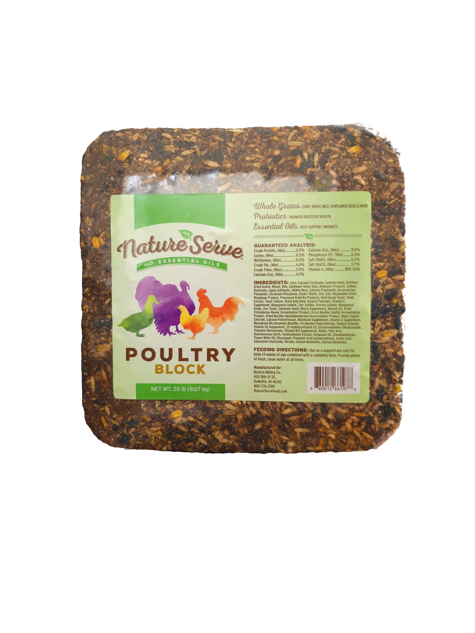 NatureServe® Poultry Block - Belstra Milling